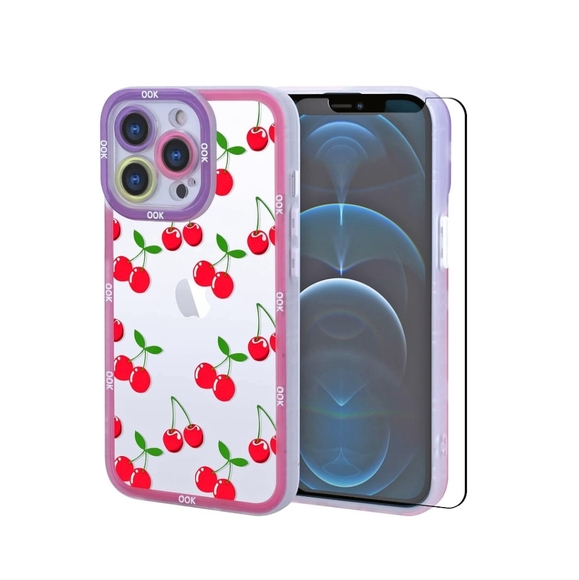 OOK | Cell Phones & Accessories | Ook New Cute Cherry Shockproof Iphone ...